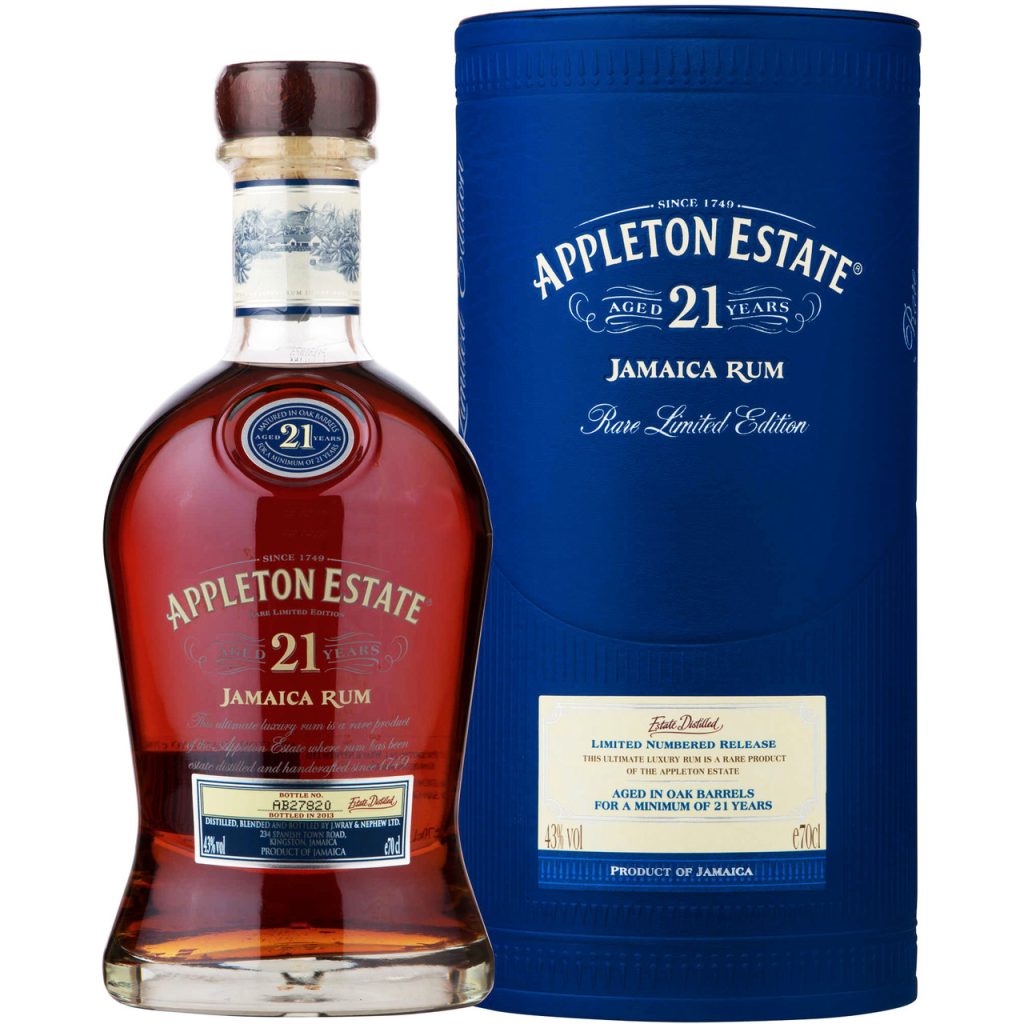 Ron APPLETON ESTATE 21 Años Botella 750ml – Venta de Licores